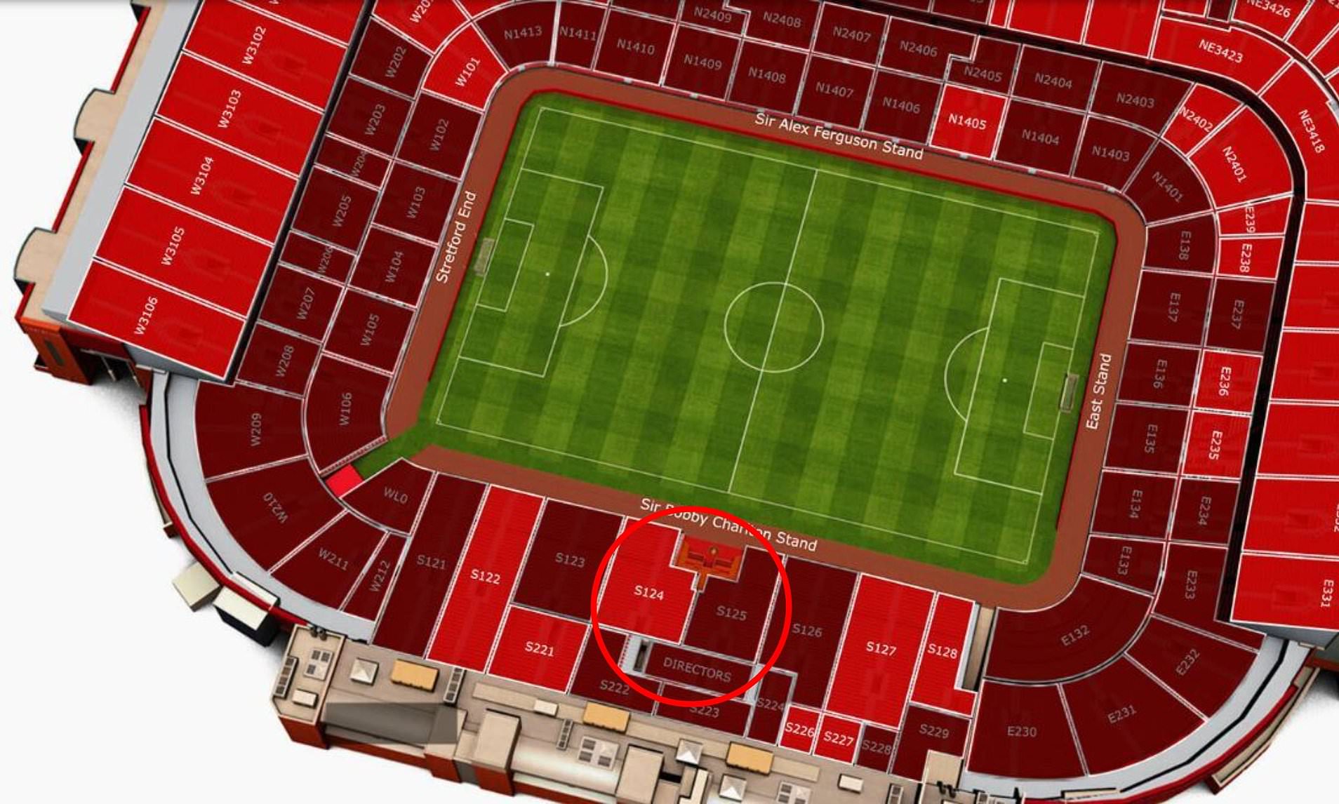 Manchester United's VIP dugout club! Fans to be forced out of their ...