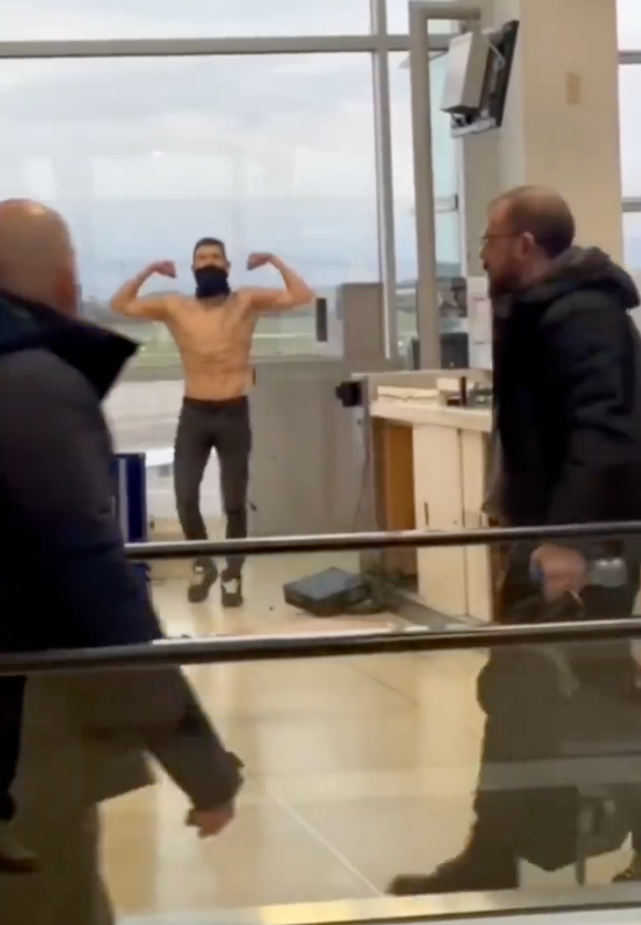 Wild Scene At Dublin Airport: Passenger Goes On Destructive Rampage ...