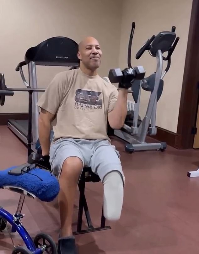 LaVar Ball leaves fans stunned with unbelievable leg amputation update