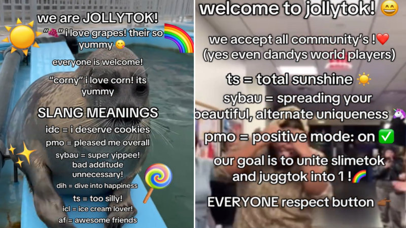 What Is 'JollyTok' And Where Did It Come From? The Positive Viral Meme ...