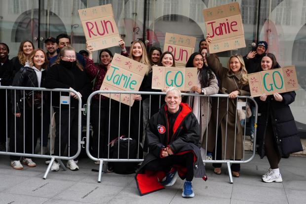 Jamie Laing ‘will crawl’ over finish line in order to complete ultra ...