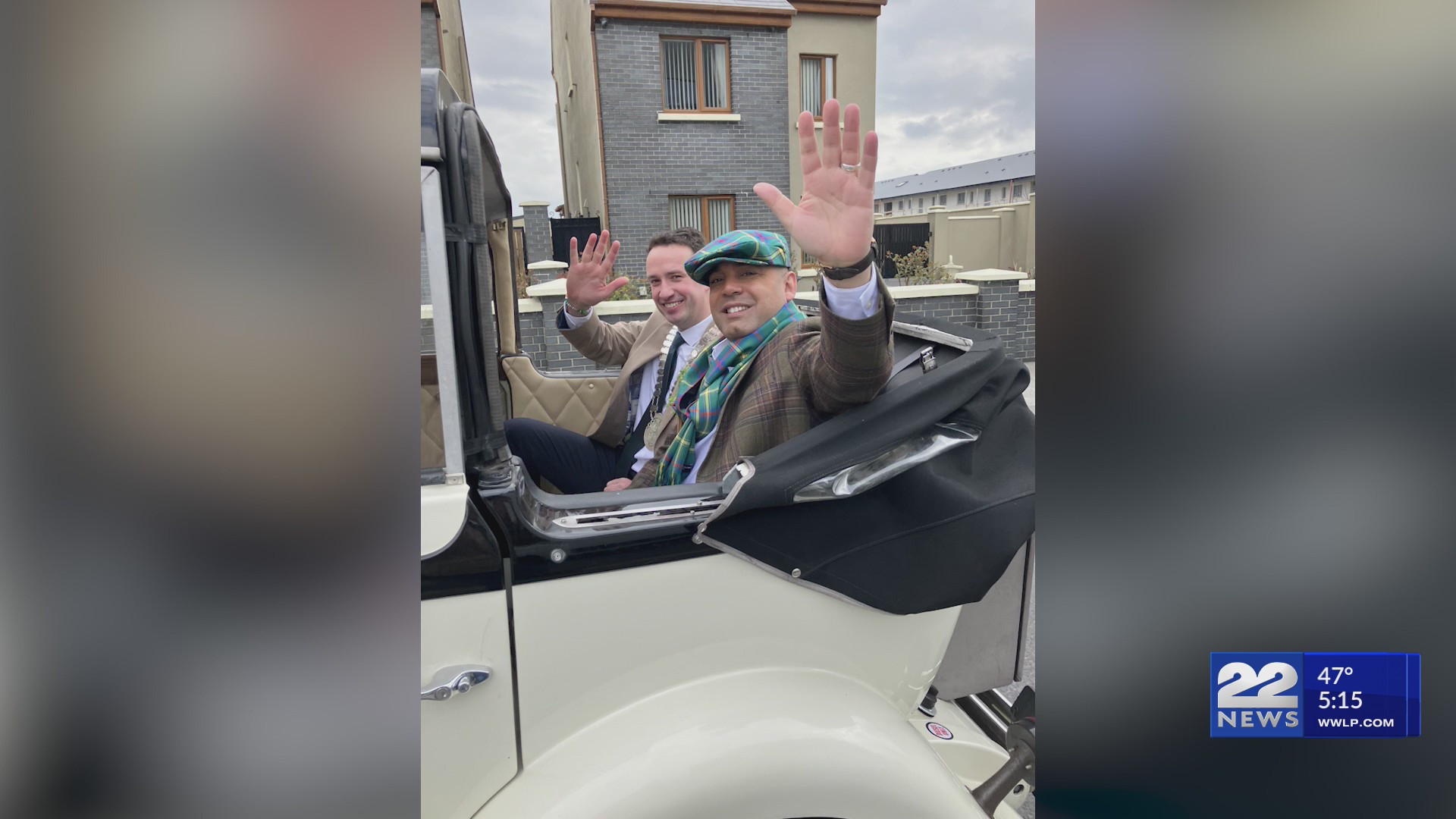 Holyoke Mayor Joshua Garcia leads St. Patrick's Day Parade in Tralee ...