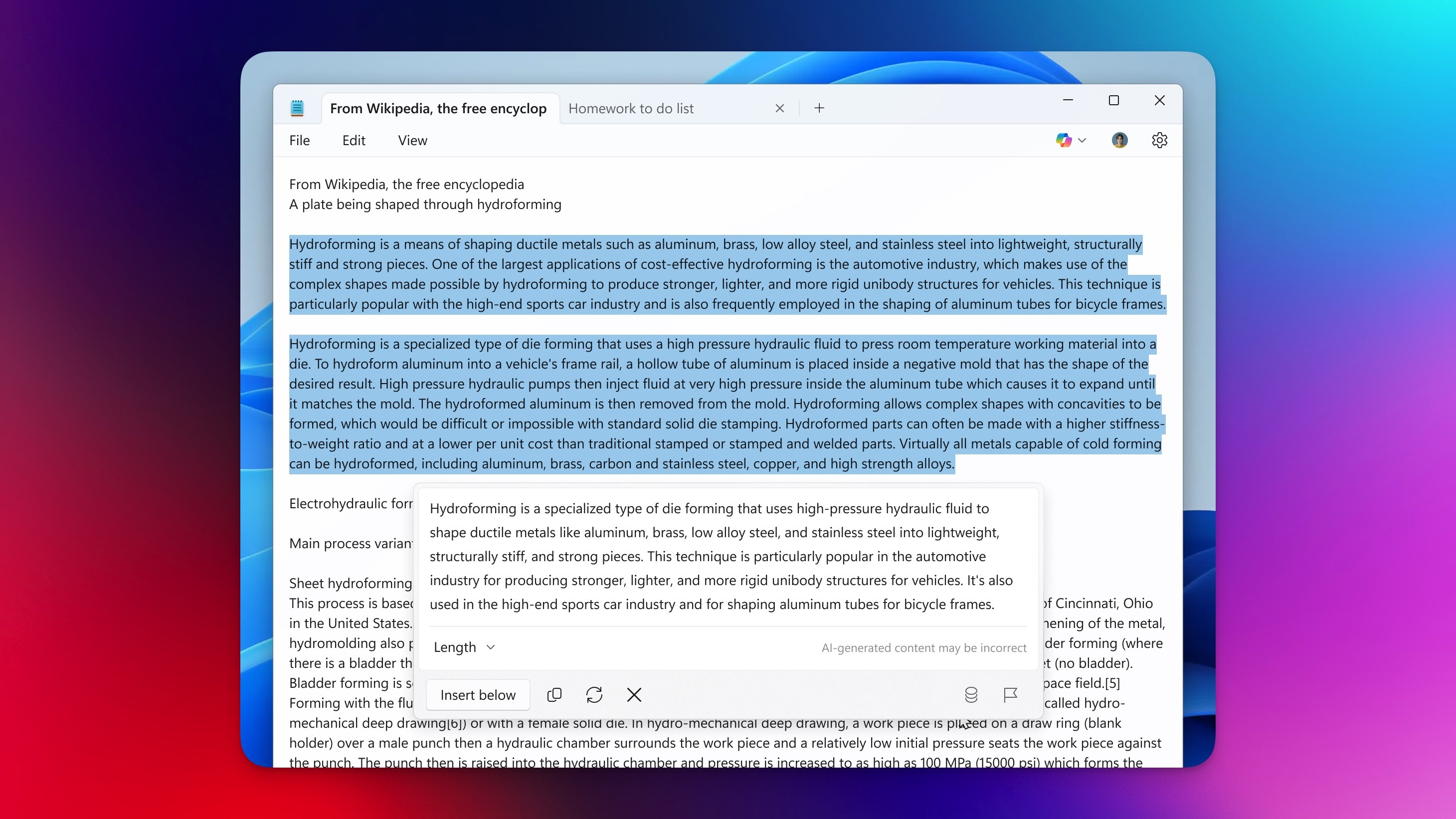 You Can Try Notepad’s New AI Summarizer in Windows 11 Now (If You Pay)