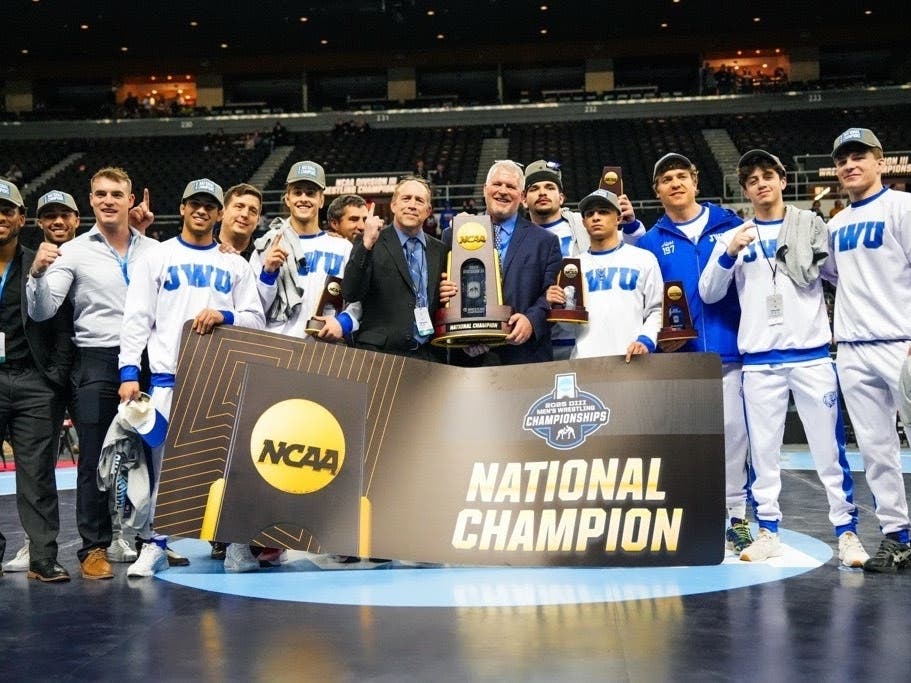 Johnson & Wales University Wrestling Team Wins National Championship