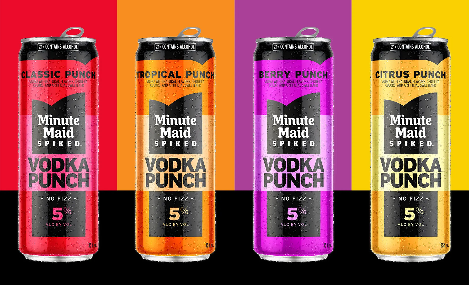 Minute Maid Goes Boozy: New Spiked Vodka Punch & Pink Lemonade Hit Shelves