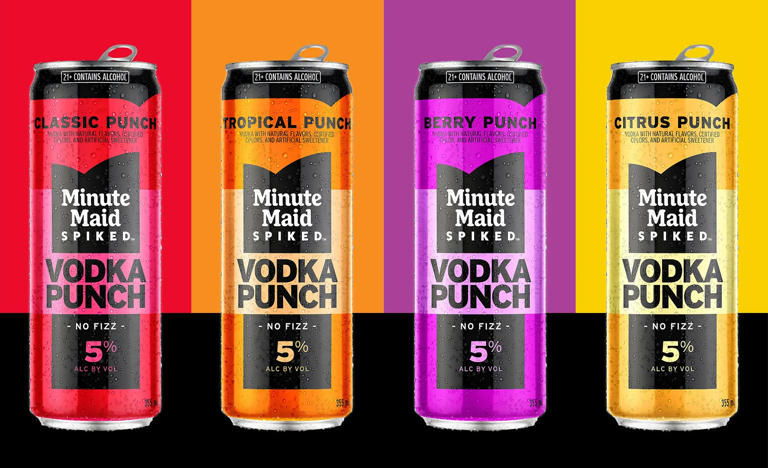Minute Maid Goes Boozy: New Spiked Vodka Punch & Pink Lemonade Hit Shelves