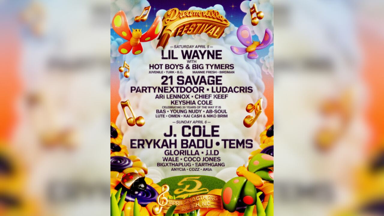 Dreamville Festival released the lineup for 2025