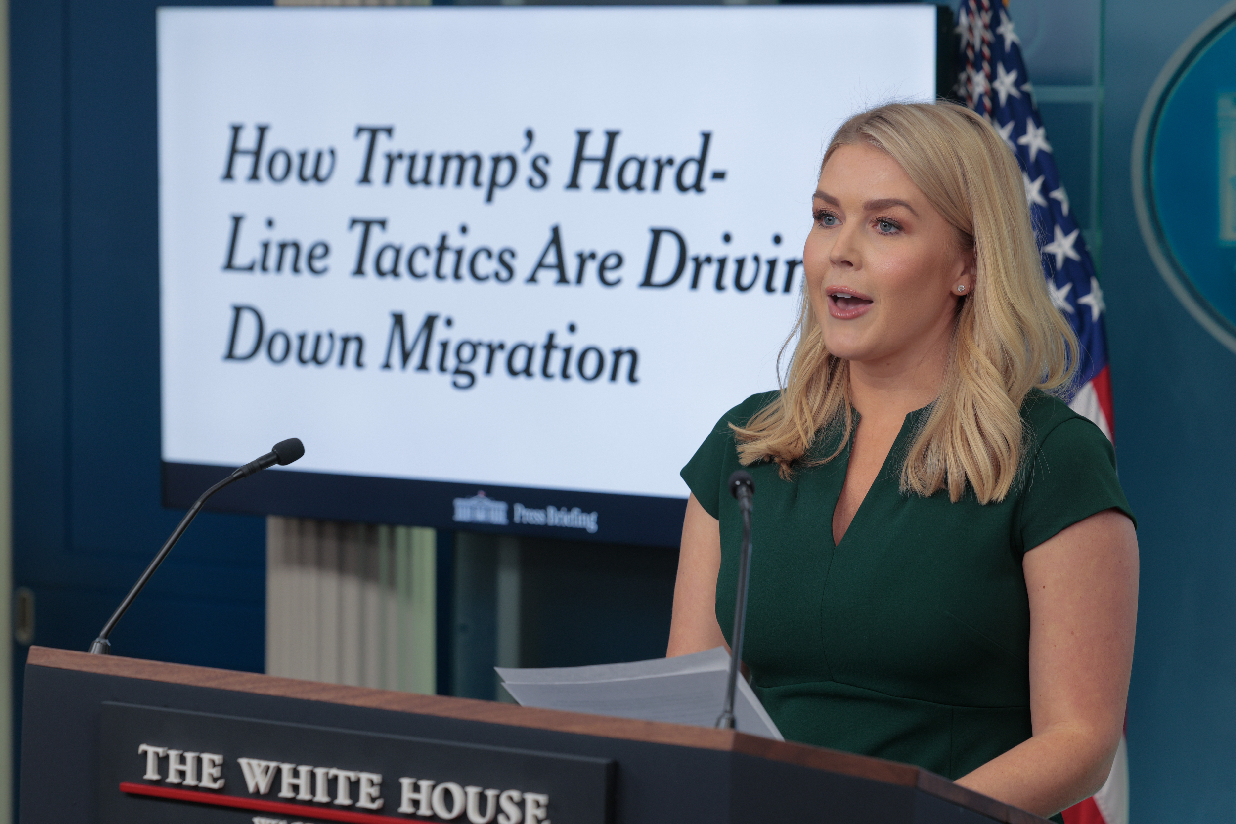 Trump Spokesperson Mocked After Accidentally Saying White House Wants ...