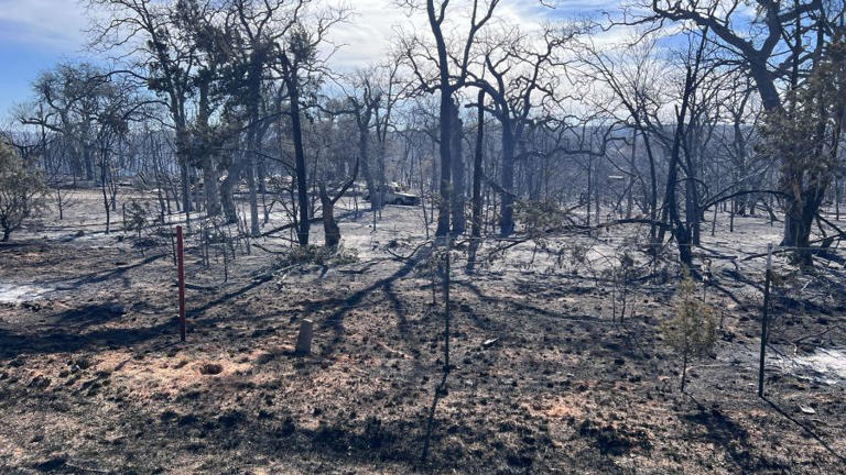 Firefighter injured in 9,700+ acre wildfire near Fredericksburg; fire ...