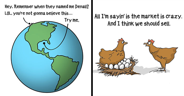 This Artist Creates Cartoons On Everyday Life And Is Not Afraid To ...