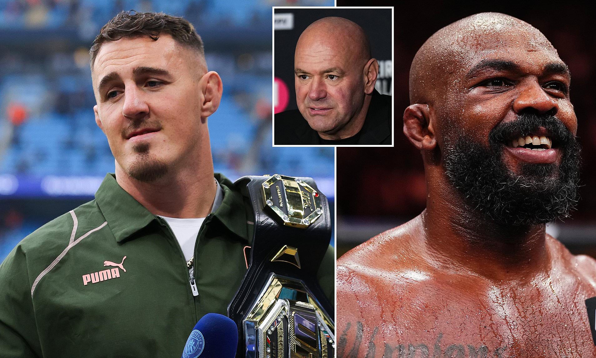 Tom Aspinall issues concerning update over fight against Jon Jones - as ...