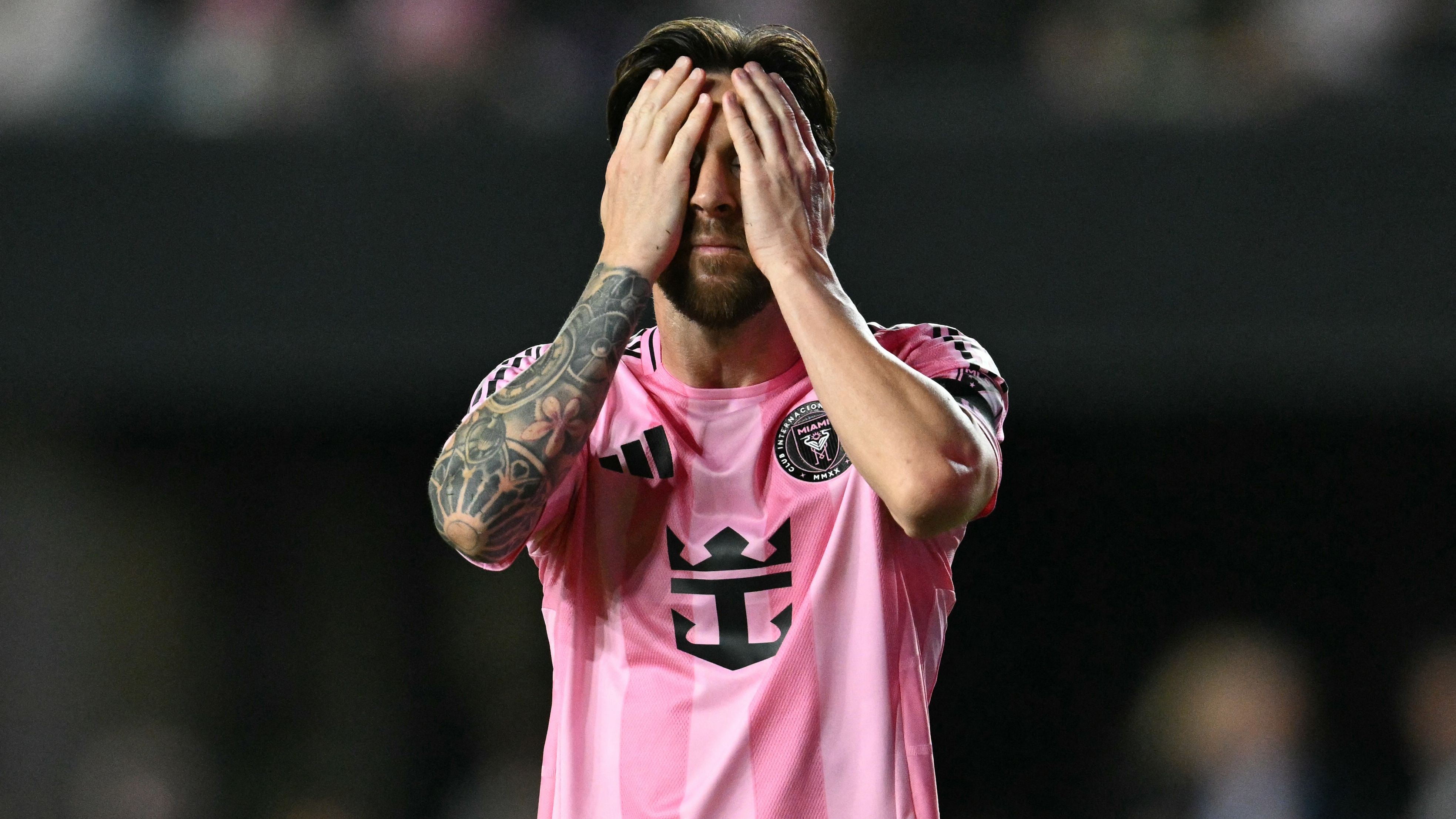 Inter Miami's Lionel Messi diagnosed with abductor injury, left off ...