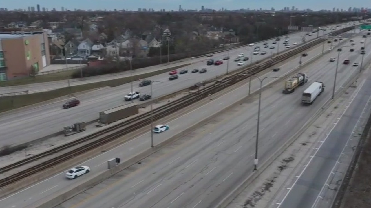 Major construction along Kennedy Expressway in Chicago to begin
