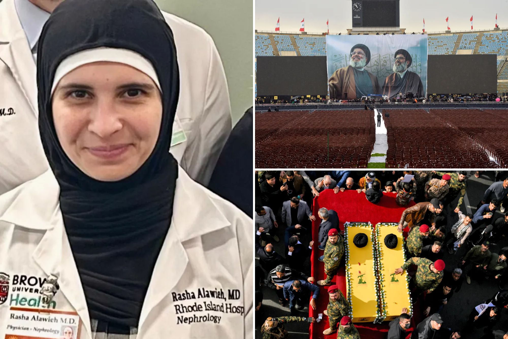 Deported Brown University doctor Rasha Alawieh attended funeral for ...
