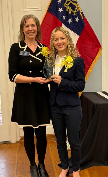 Georgia Women’s Caucus honors Dunwoody resident with leadership award