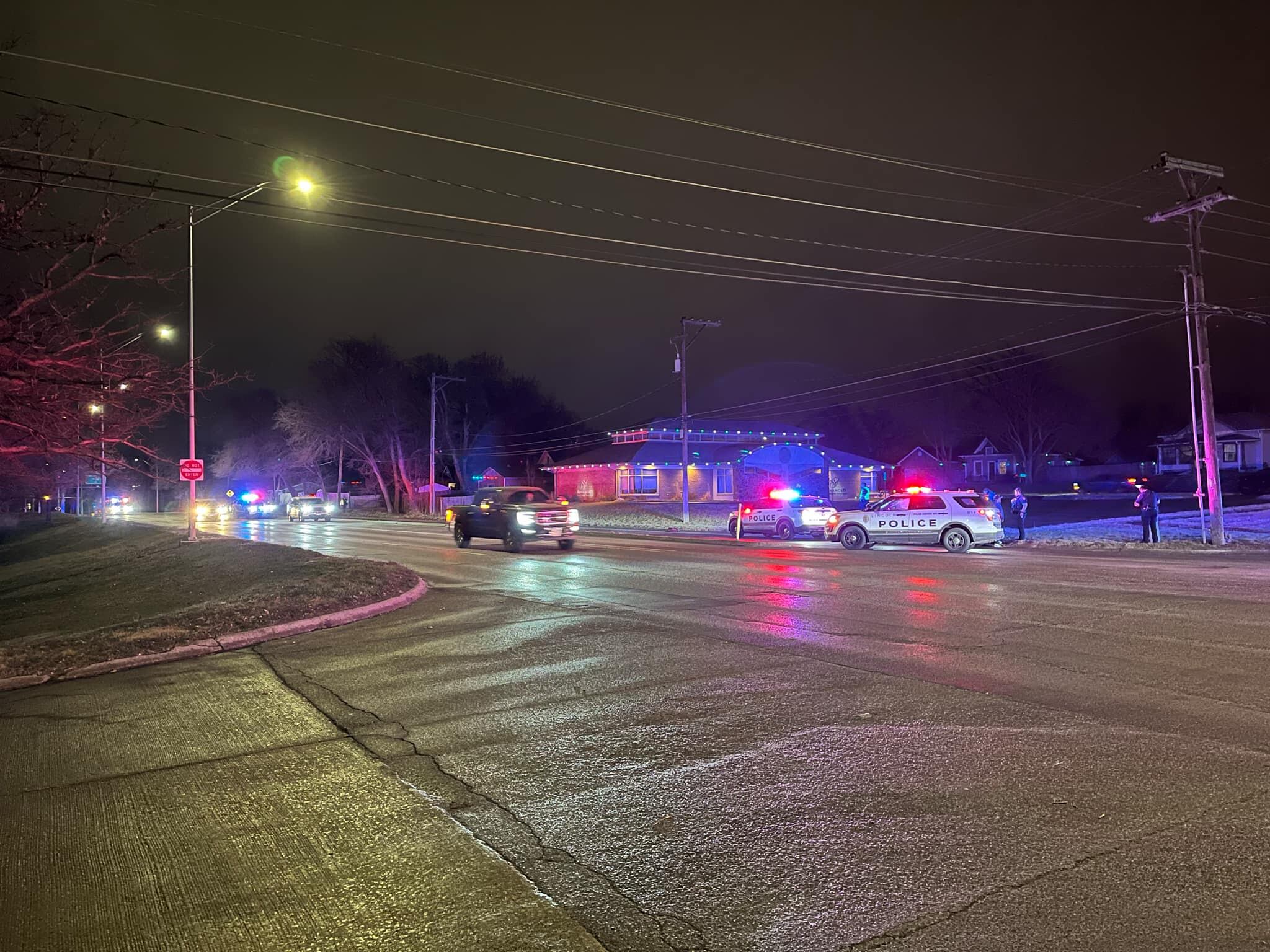 Pedestrian dies after car crash in south Lincoln