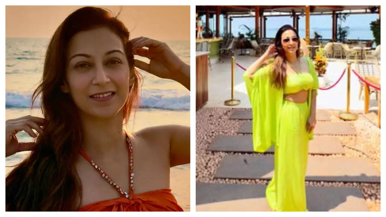 Exclusive - Taarak Mehta actress Sunayana Fozdar enjoys a relaxing Goa vacation with her husband