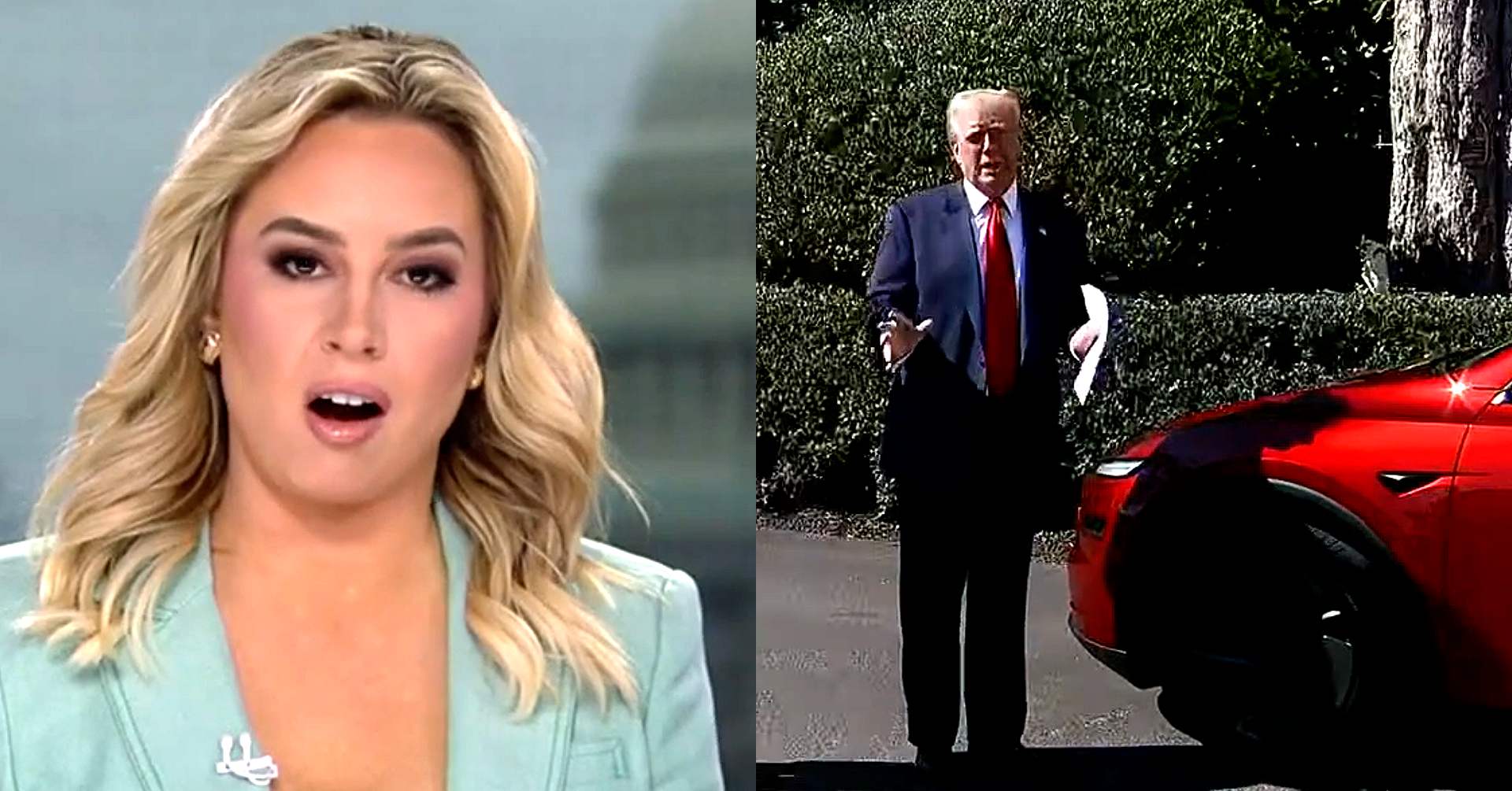 Fox’s Jacqui Heinrich Calls Trump Out Over White House Tesla ‘Display ...