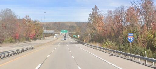 Lane closures on I-79 in Monongalia County to take place through November