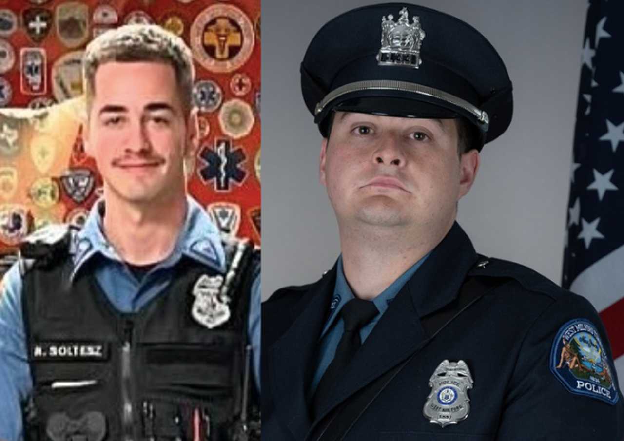 Two Teens Seriously Hurt, Cops Injured In Fiery NJ Crash: Police