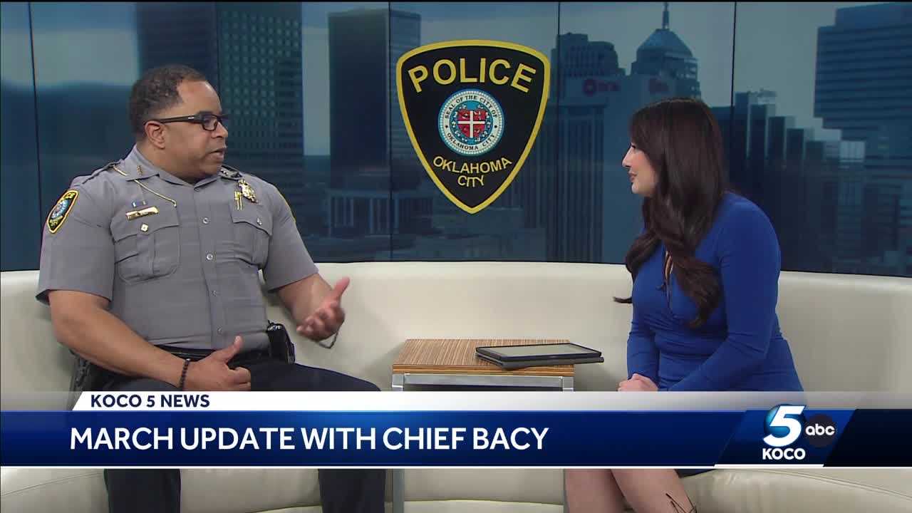 OKC Police Chief Ron Bacy gives update on community safety, events