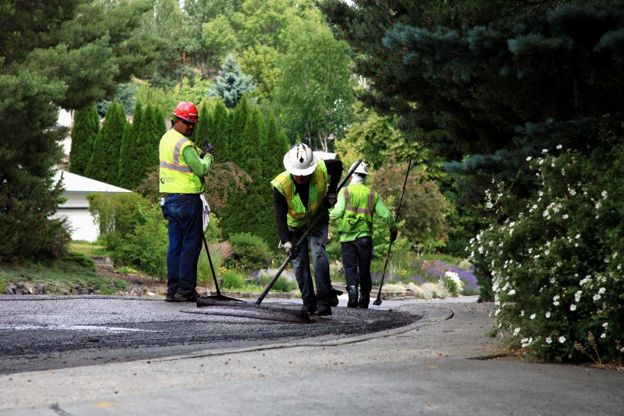 Prince George County working on slurry seal treatments