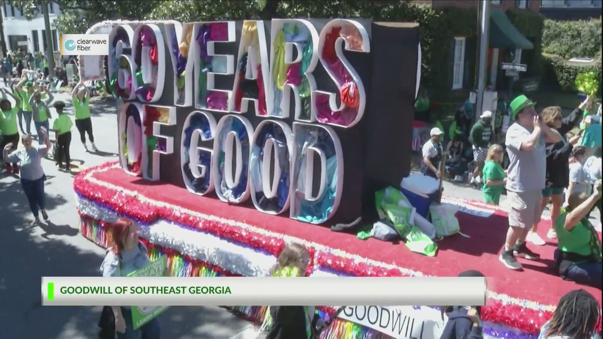 Goodwill of Southeast Georgia float