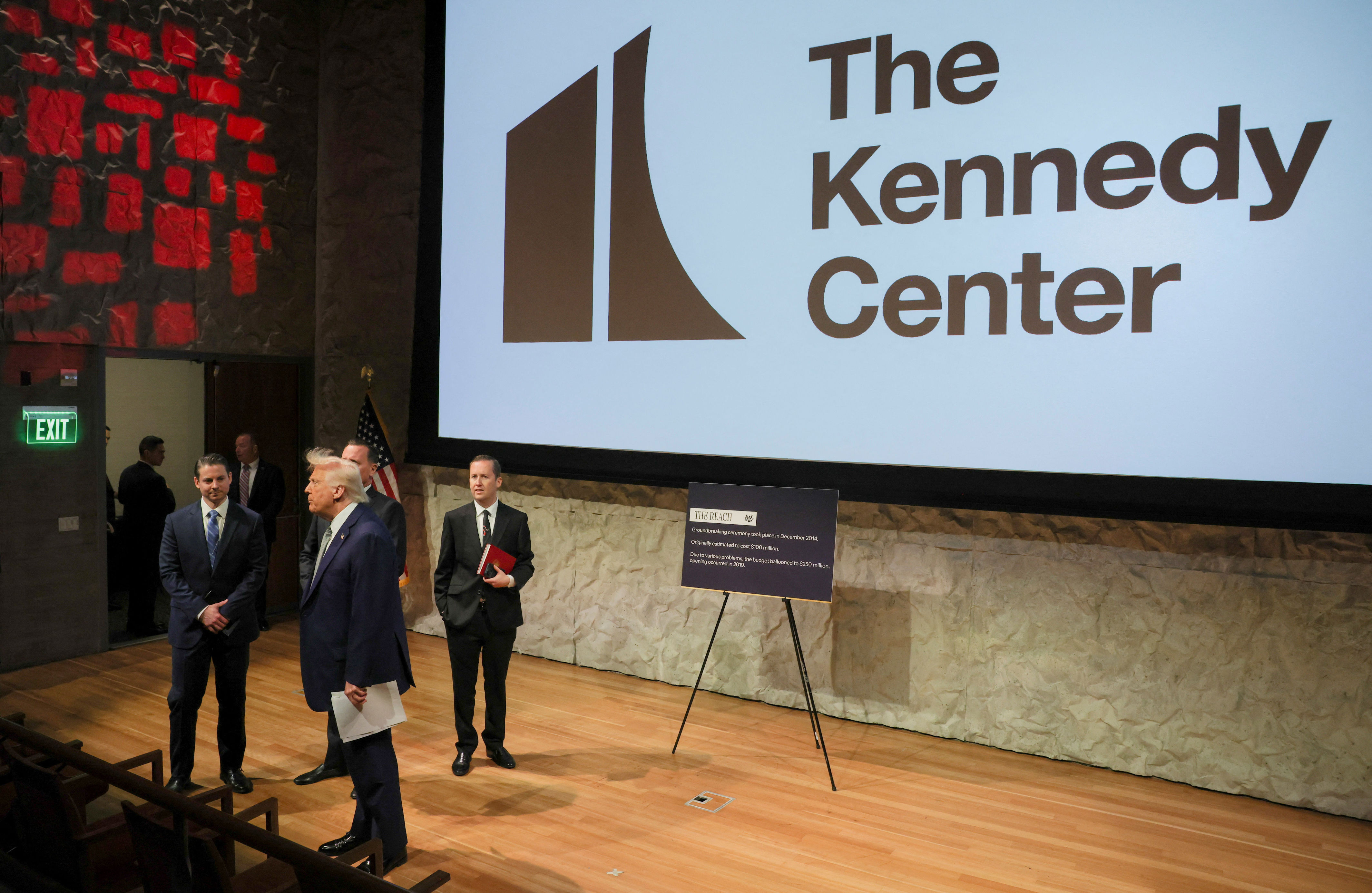 Trump uses Kennedy Center visit to announce imminent release of JFK ...