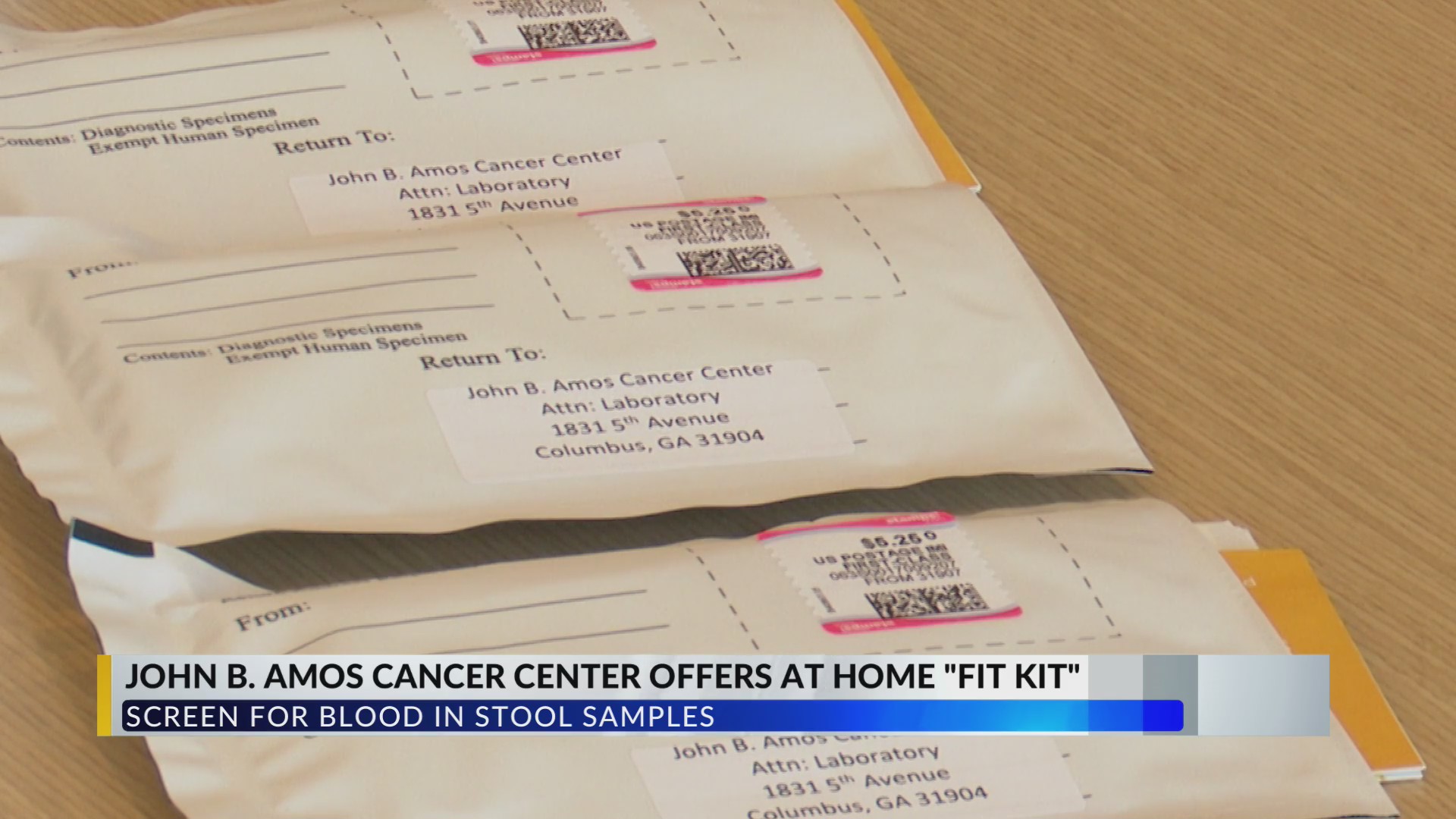 John B. Amos Cancer Center offers at home "Fit Kit"