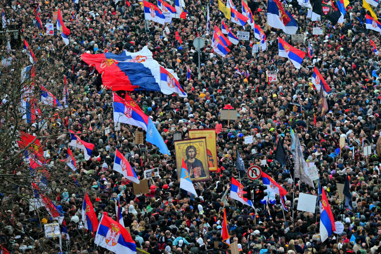 Did a 'sonic weapon' cause a stampede of protesters in Serbia?