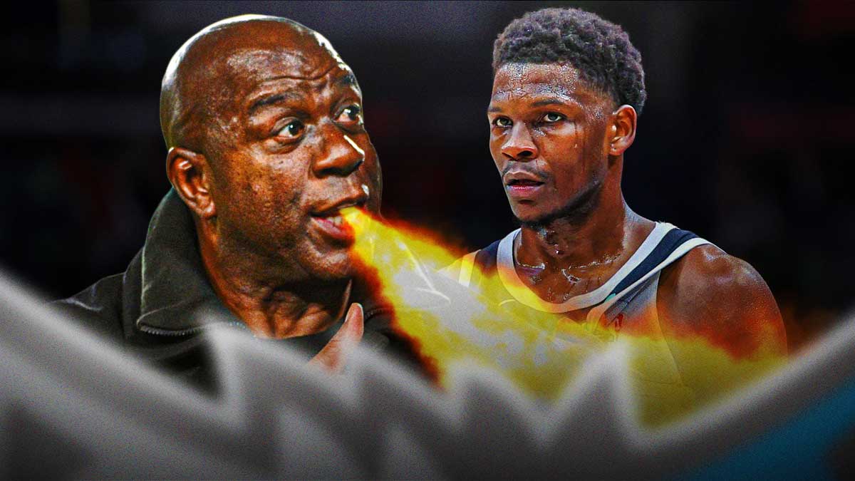 Magic Johnson fires back at Timberwolves’ Anthony Edwards with ‘attack ...