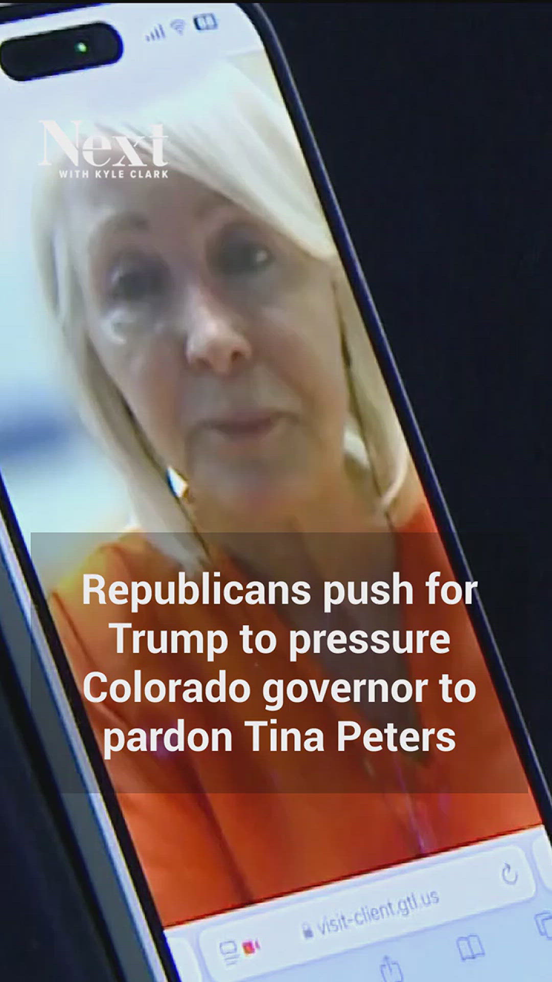 Republicans push for Trump to pressure Colorado governor to pardon Tina ...