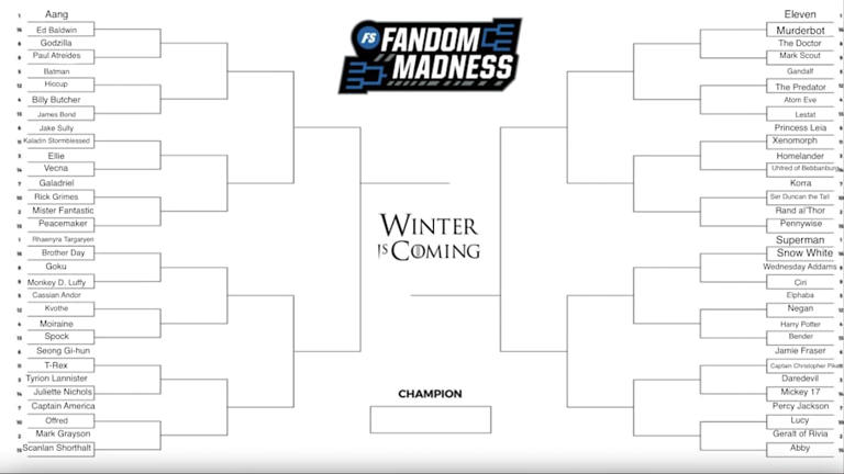 Vote for your favorite characters in Round 1 of our Fandom Madness tournament!