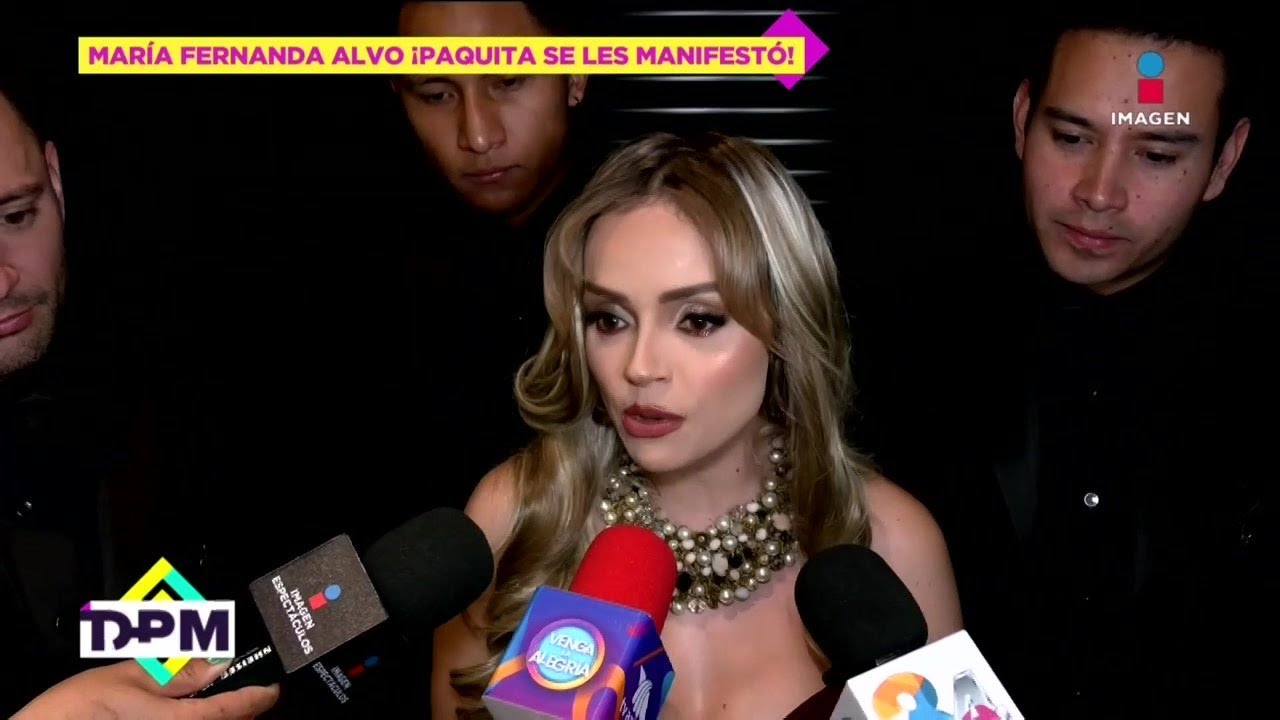 María Fernanda Alvo se CONMUEVE al recordar a Paquita la del Barrio ...