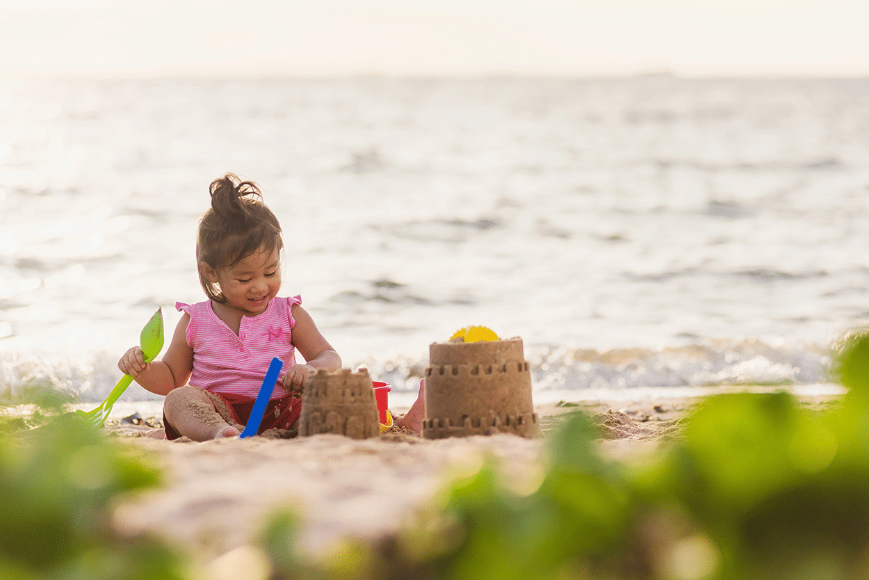What to do with a Baby or Toddler at the Beach