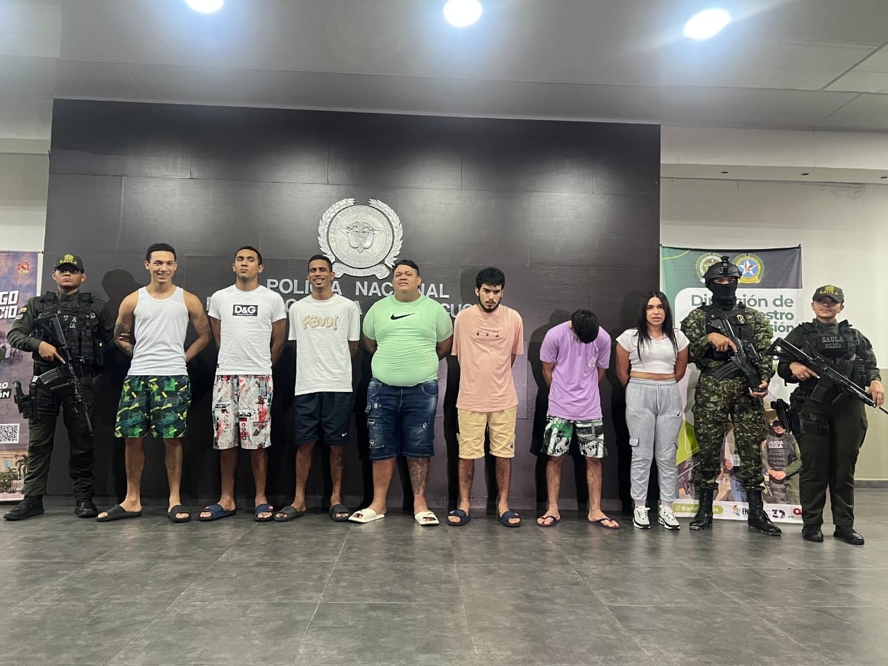 El grupo Gaula de Policía Metropolitana de Cúcuta capturó a 7 ...