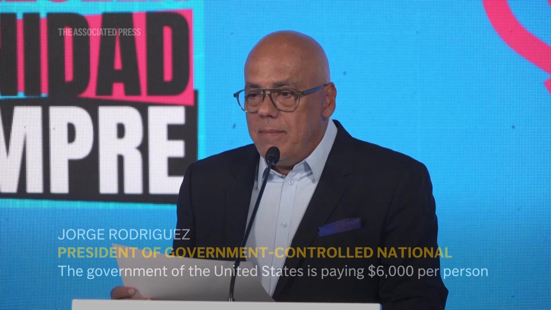 Venezuela condemns deportation of Venezuelans to El Salvador prison