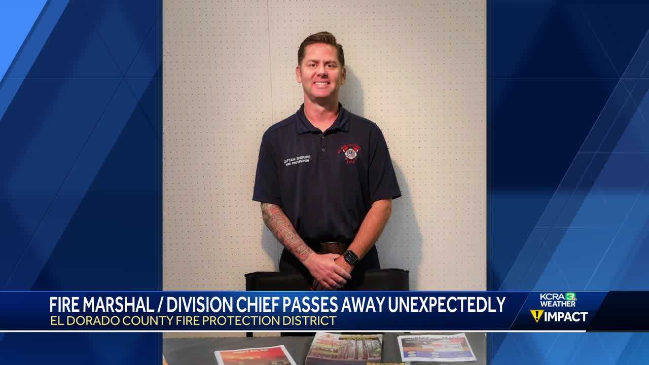 El Dorado County mourns unexpected death of fire marshal, division chief