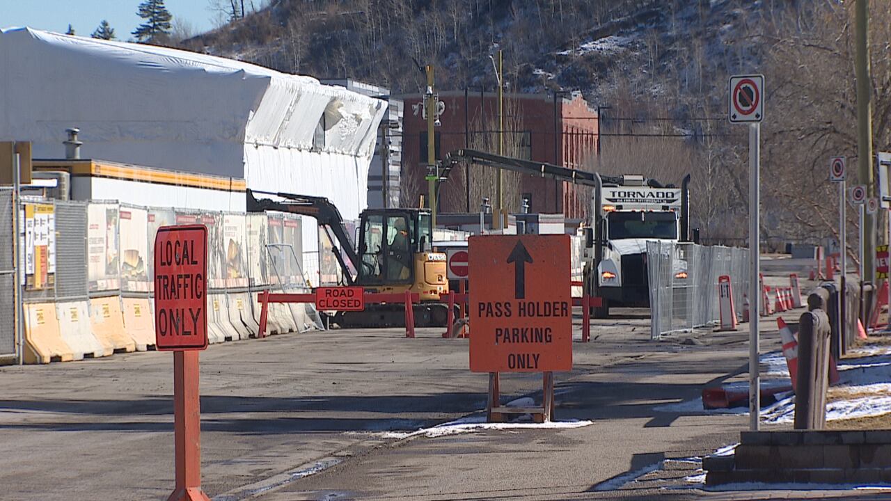 Heading to the Saddledome or BMO? There's nearby construction to keep ...