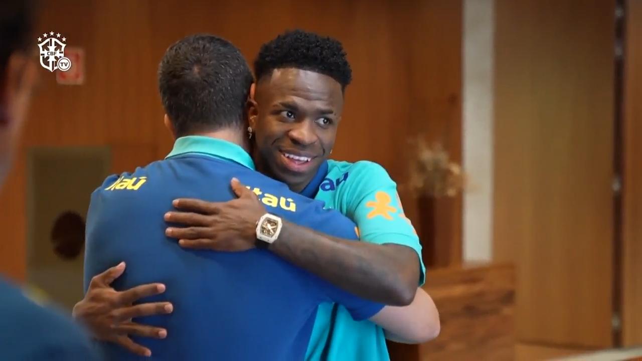 Vinicius Junior arrives in Brasilia as Brazil prepares for WCQ against ...