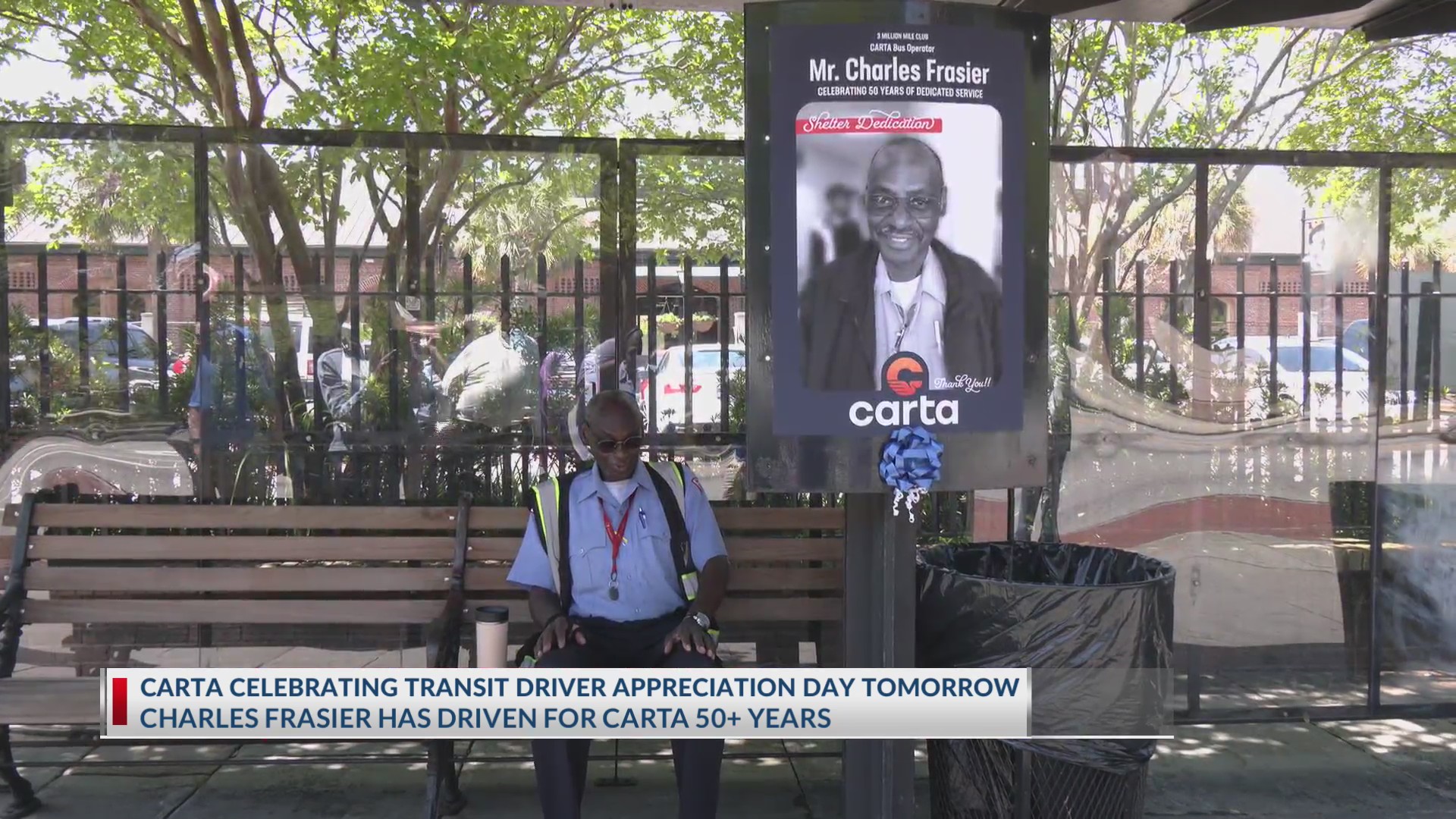 CARTA to celebrate transit driver with over 50+ years experience