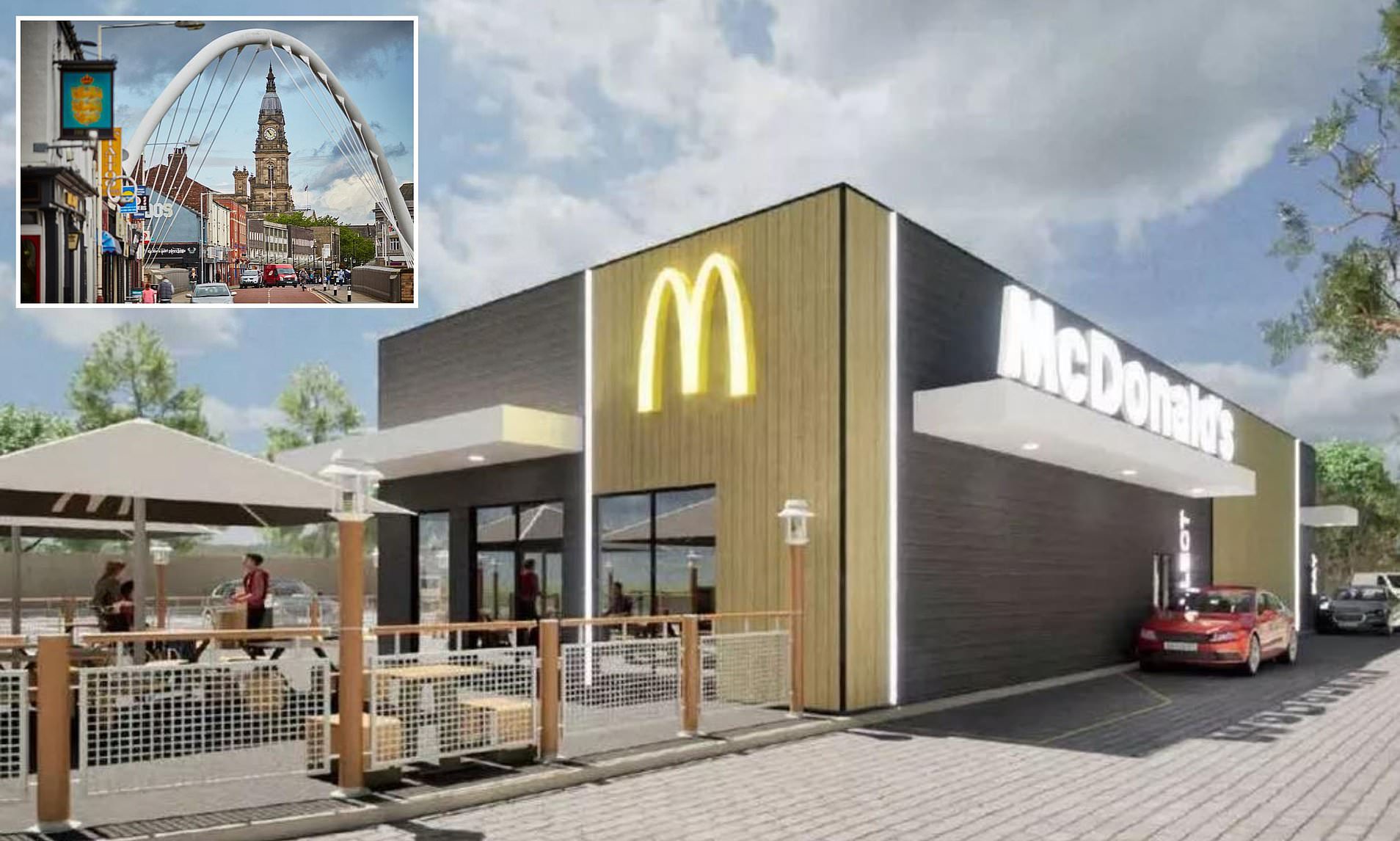UK town about to get its 8th Maccies... just nine minutes from another