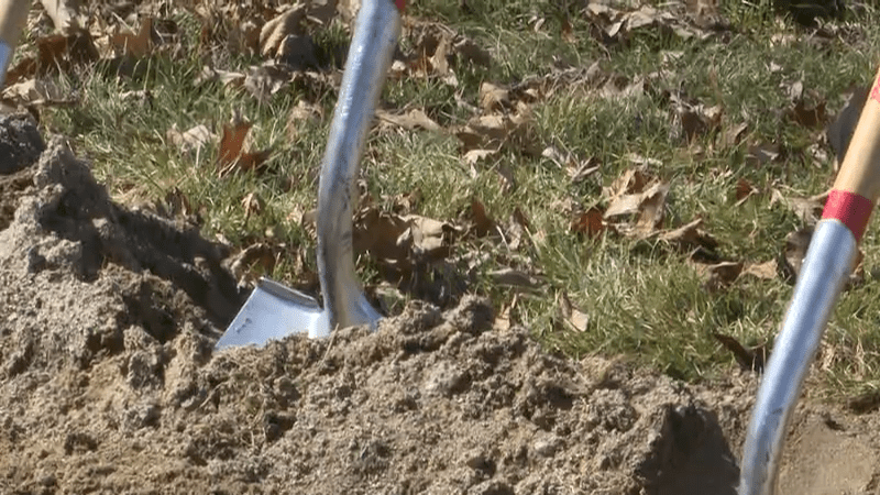 Ribbon cutting, ground breaking bring new Allen County trail
