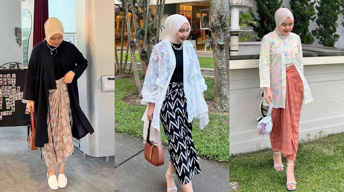Inspirasi Styling Rok Lilit Dengan OOTD Hijab Kekinian, Simak