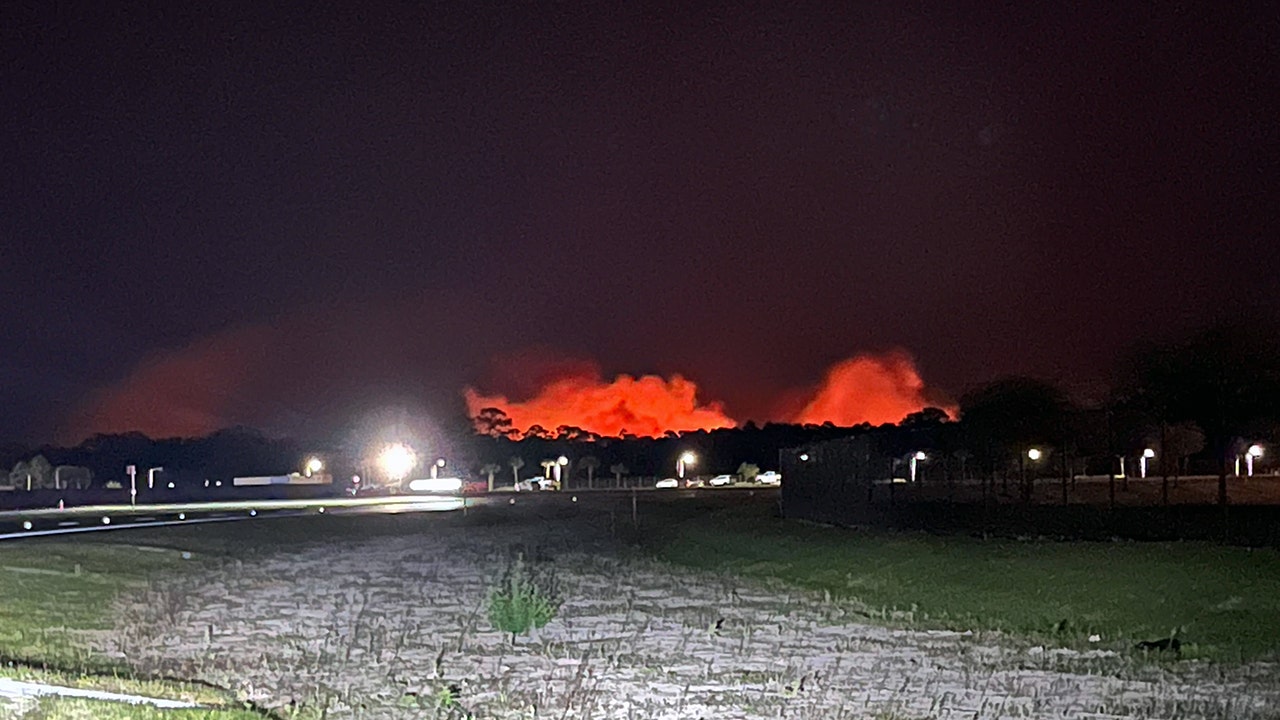 Lightning sparks 2 wildfires near Kennedy Space Center; nearly 700 ...