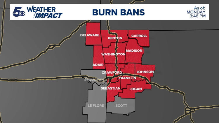 Burn bans continue across Arkansas | What to know