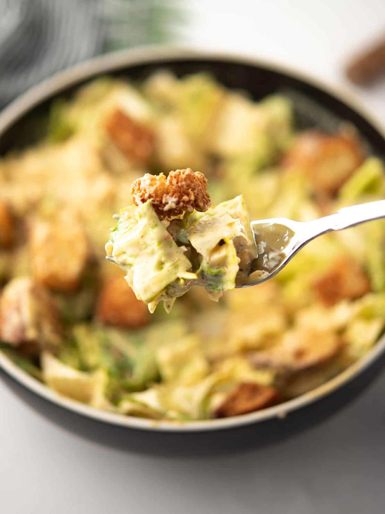 Spicy Caesar Salad