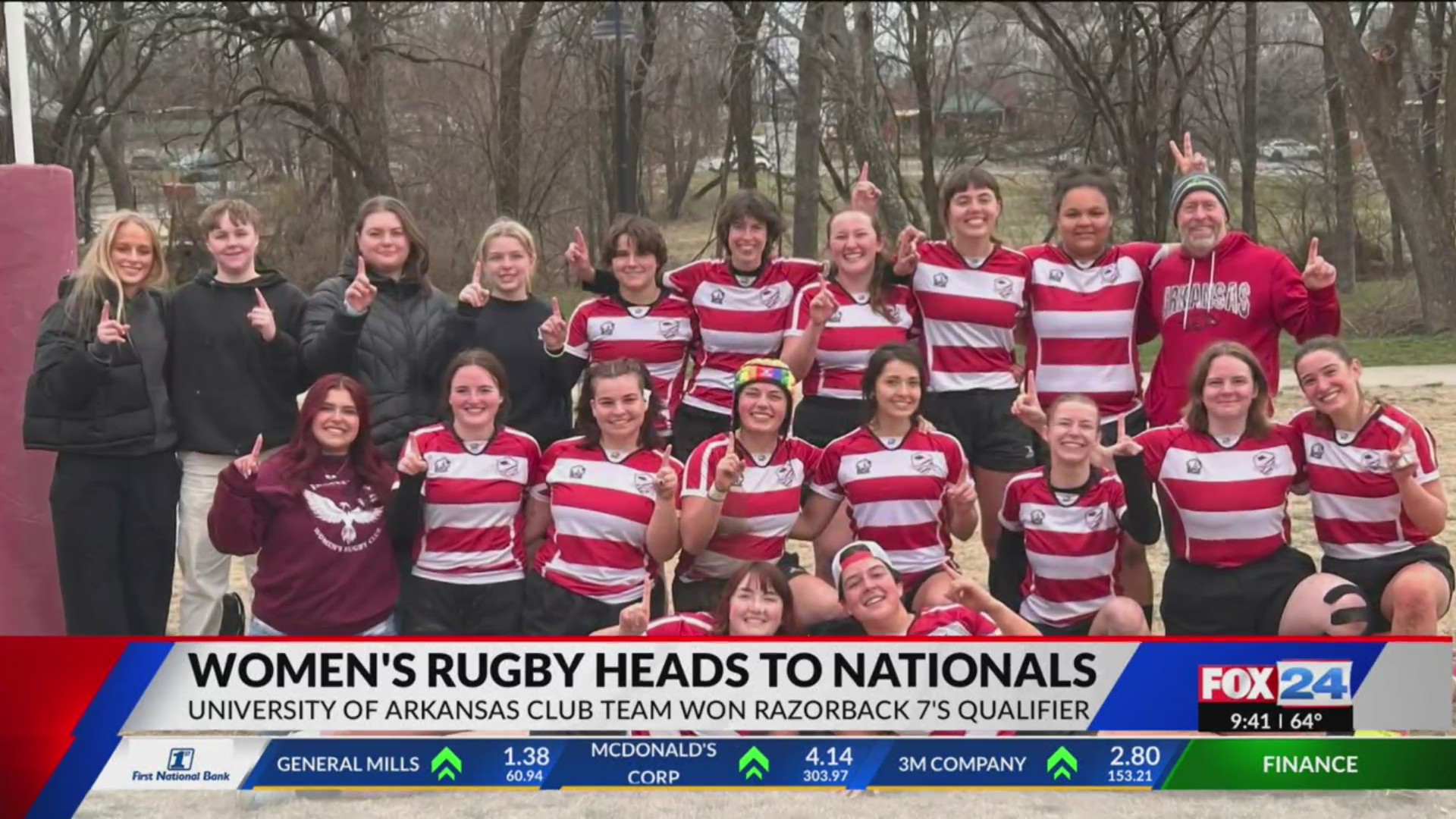 University of Arkansas women's rugby club vying for national championship