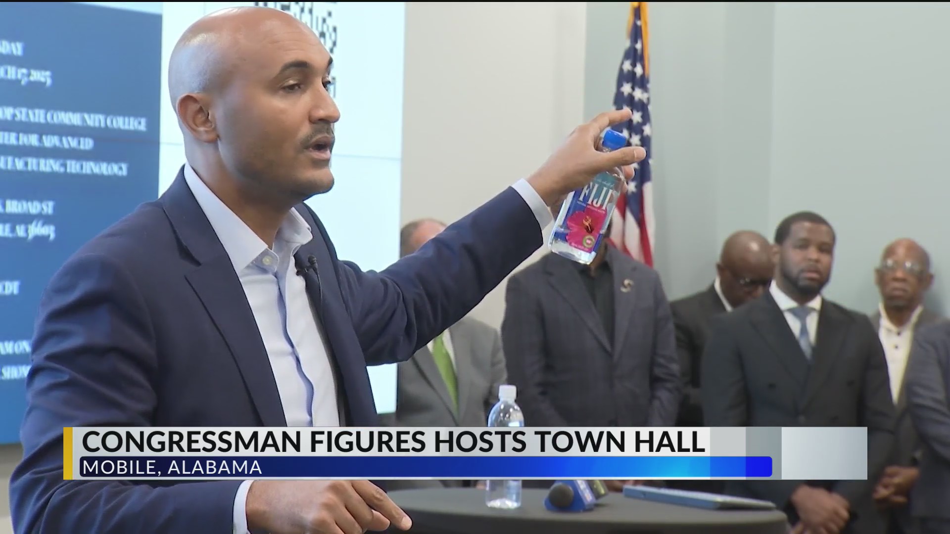 Congressman Shomari Figures Hosts Townhall