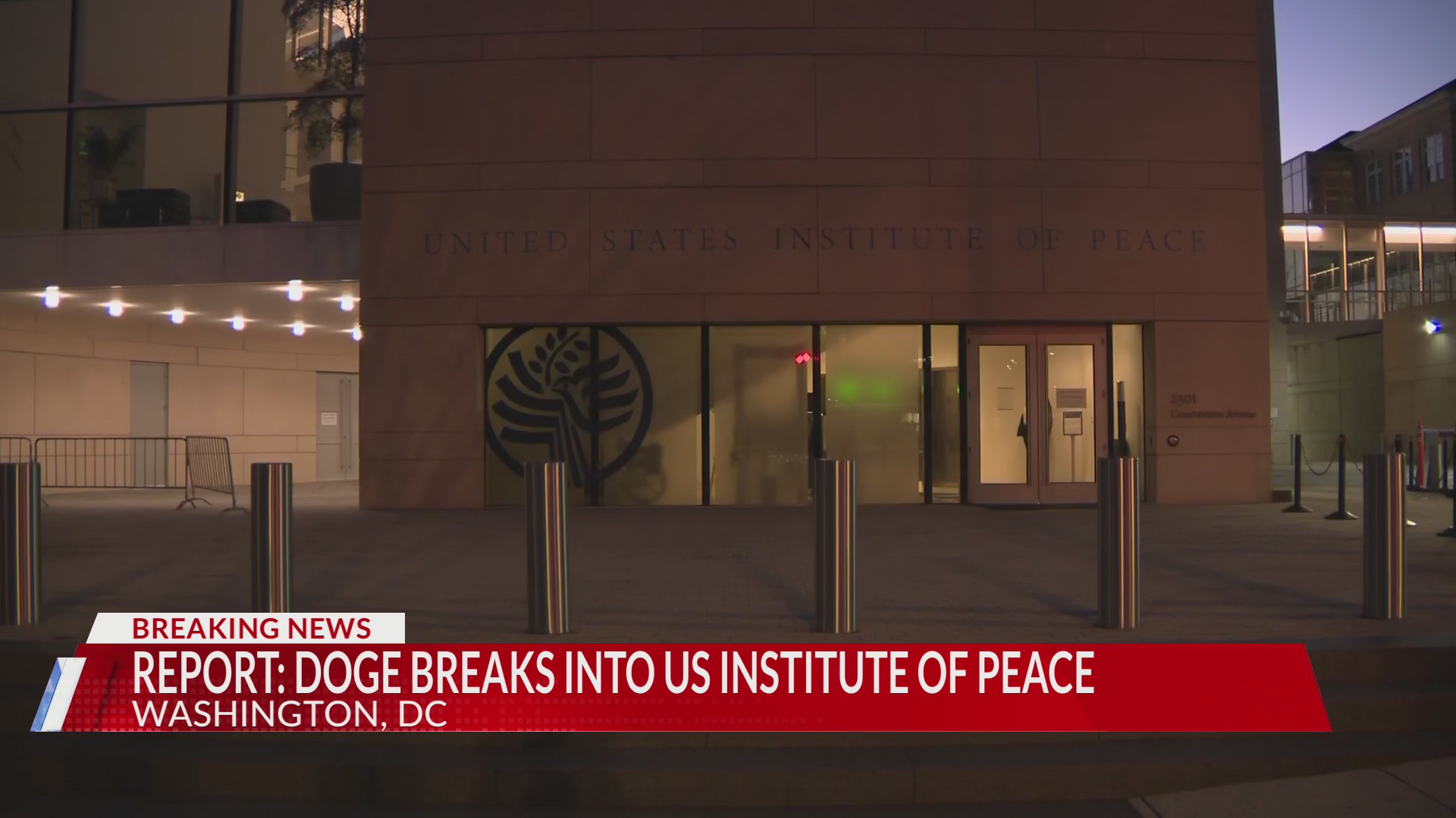 Officials: DOGE 'breaks into' US Institute of Peace